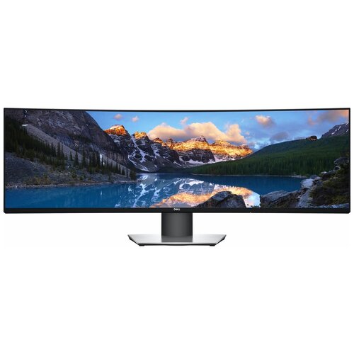 49" Монитор DELL UltraSharp U4919DW, 5120x1440, 60 Гц, IPS, черный/серый