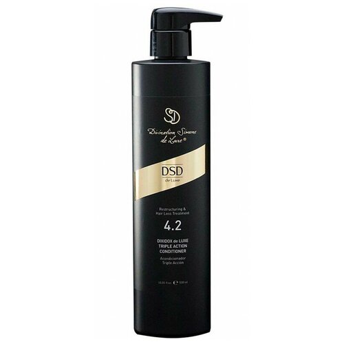 Divination Simone DeLuxe 4.2 кондиционер для волос Restructuring and Hair Loss Treatment Triple Action тройного действия, 500 мл