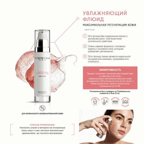 Увлажняющий флюид YODEYMA