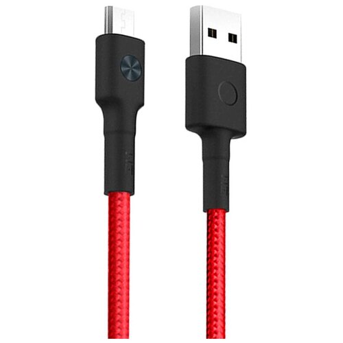 Кабель ZMI USB - microUSB (AL603), 1 м, красный