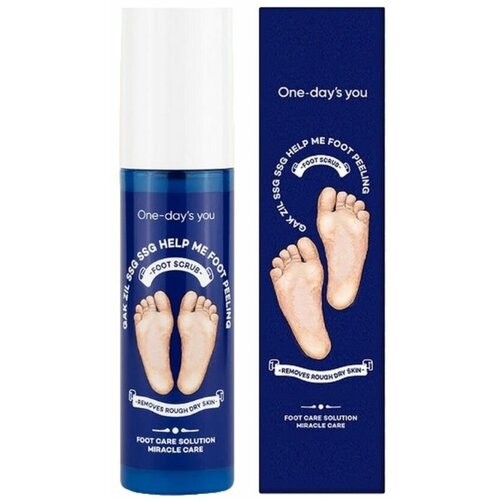 Пилинг для ног One-Day’s You, Gak Zil Ssg Ssg Help Me Foot Peeling, 100 мл