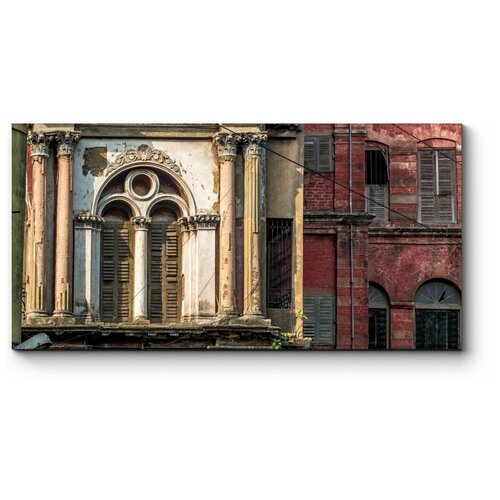 Модульная картина Неоклассическое старинное здание40x20