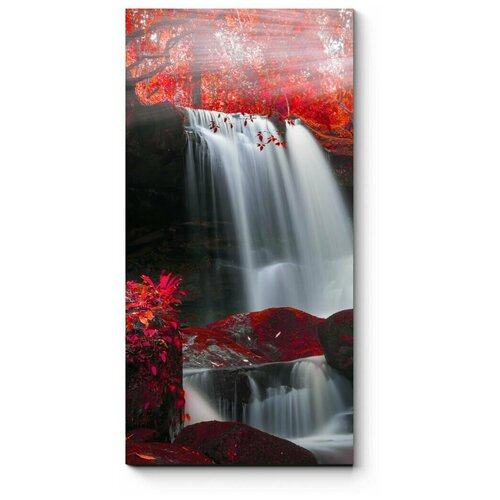 Модульная картина Осенний водопад в Таиланде90x180