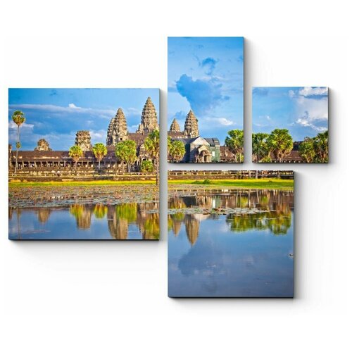 Модульная картина Знаменитый храмовый комплекс Ангкор-Ват172x143