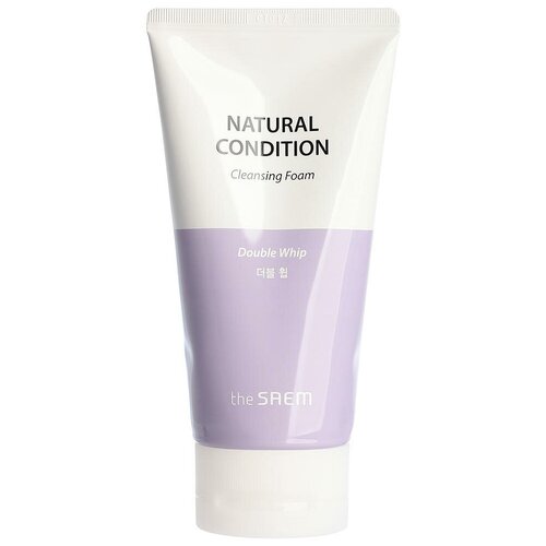 The Saem пенка для умывания очищающая Natural Condition Double Whip, 150 мл