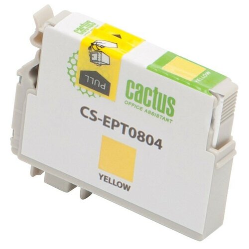 Картридж T0804 Yellow для принтера Эпсон, Epson Stylus Photo PX 800 FW; PX 810 FW; PX 820 FWD