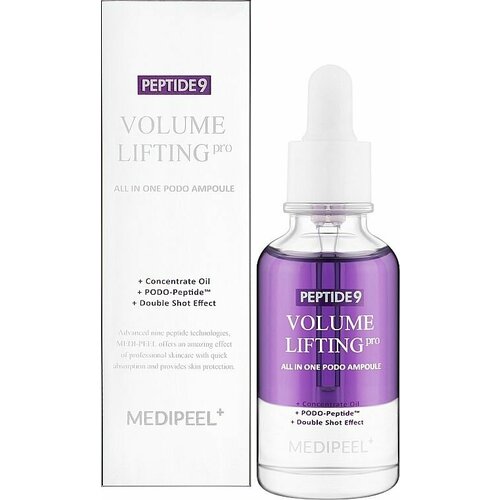 MEDI PEEL Двухфазная сыворотка с эффектом лифтинга Peptide 9 Volume Lifting All-in-One Podo Ampoule Pro