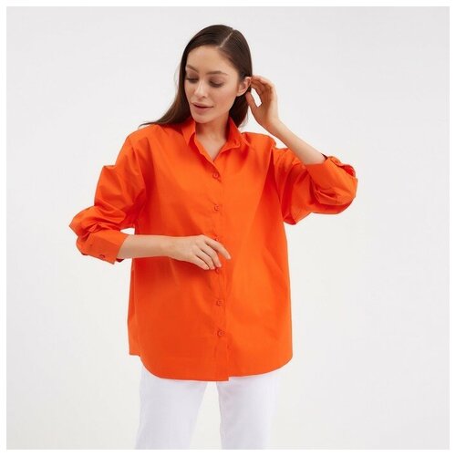 Рубашка  MIST, размер 42, оранжевый