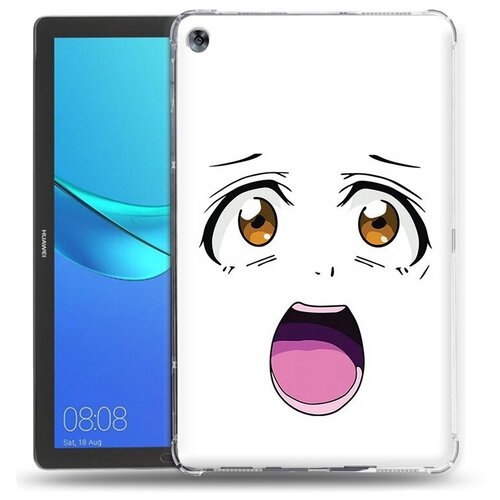 Чехол задняя-панель-накладка-бампер MyPads аниме лицао для Huawei MediaPad M5 10.8/Huawei MediaPad M5 10.8 Pro противоударный