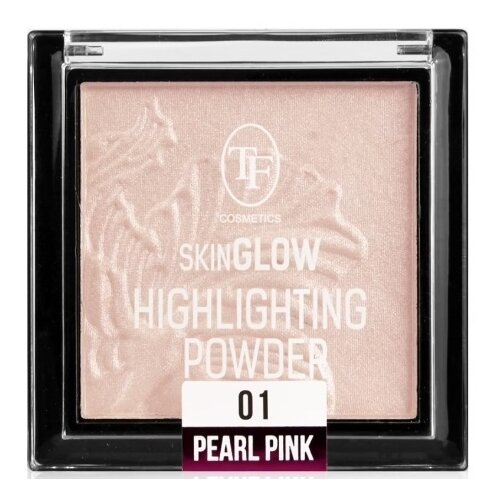 TF Cosmetics Хайлайтер Skin Glow Highlighting Powder, 01 pearl pink