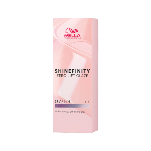 Wella Professionals Гель-крем краска Shinefinity, 07/59 клубничное вино, 60 мл