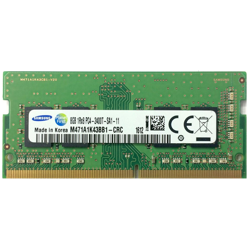 Оперативная память Samsung 8 ГБ DDR4 2400 МГц SODIMM CL17 M471A1K43BB1-CRC