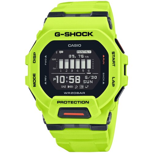 Наручные часы CASIO G-Shock, желтый, черный