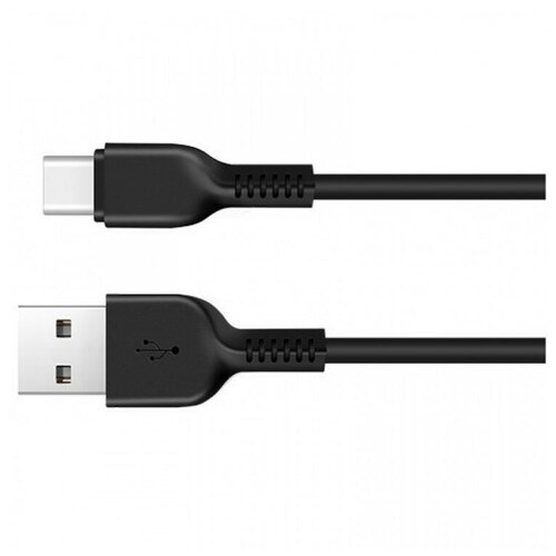 Кабель USB Type-C X57 3A 1M HOCO черный аксы