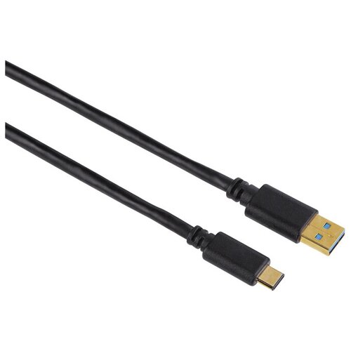Кабель HAMA USB - USB Type-C (00135736), 1.8 м, черный