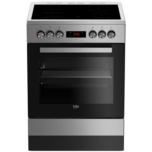 Электрическая плита Beko FSE67310GX, серебристый