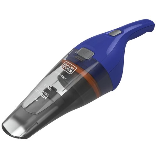 Пылесос BLACK+DECKER NVC115WA-QW, серый/фиолетовый