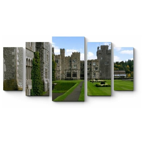 Модульная картина Средневековый замок в Ирландии150x83