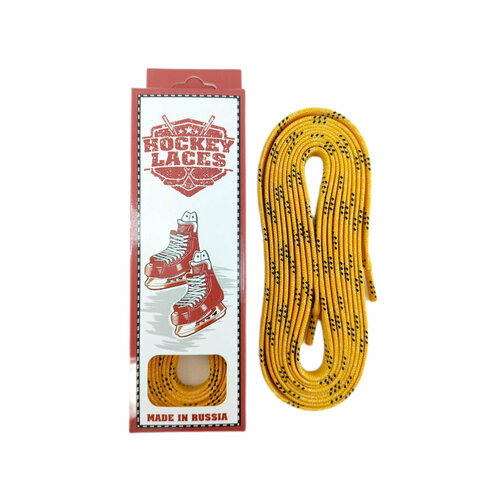 Шнурки хоккейные RPS Pro Laces Желтые 120"(304)