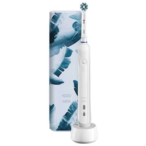  Электрическая зубная щетка Oral-B Pro 750 Design Edition, белый