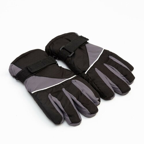 Перчатки Minaku, размер 18, черный, серый