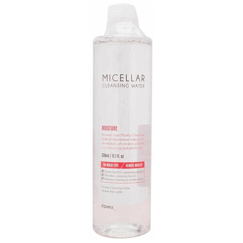 A'PIEU мицеллярная вода увлажняющая Micellar Cleansing Water Moisture, 330 мл