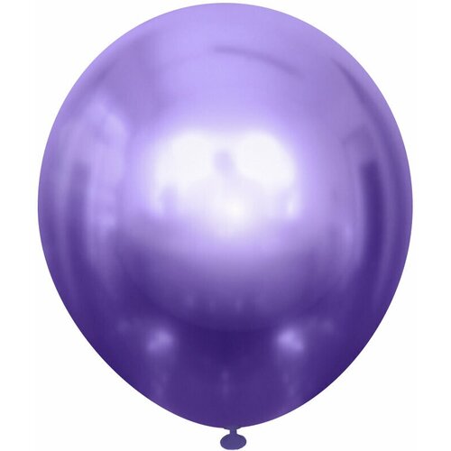 Шар (18'/46 см) Фиолетовый (510), хром, 6 шт.