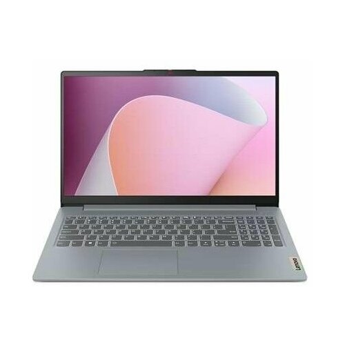 Ноутбук LENOVO IdeaPad 3 Slim 15IAH8 15.6" (1920x1080) IPS/Intel Core i5-12450H/8GB LPDDR5/512GB SSD/UHD Graphics/Без ОС, серый (83ER001TRK)
