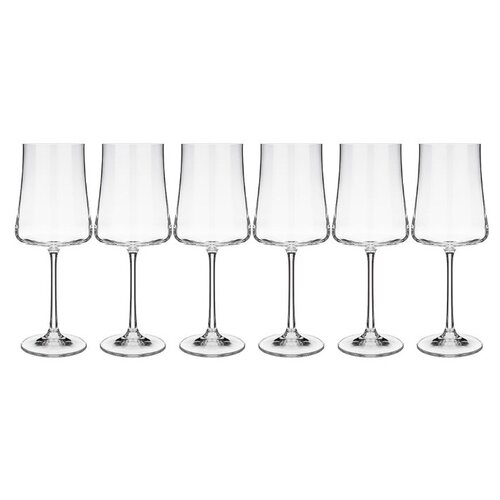 Набор бокалов Bohemia Crystal Xtra для вина, 360 мл, 6 шт., бесцветный