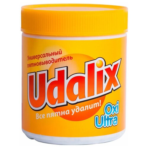 Пятновыводитель Udalix Oxi Ultra, 500 мл, 500 г, для стойких загрязнений, для цветных тканей