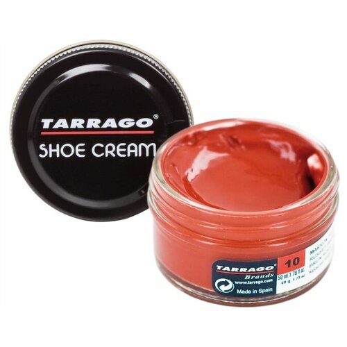 Tarrago Крем-банка Shoe Cream 010 russet brown, 50 мл