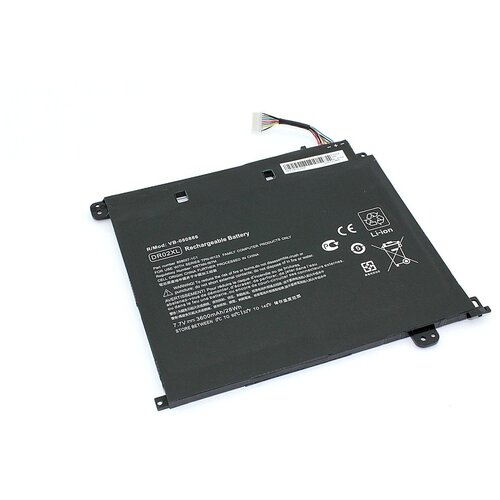 Аккумуляторная батарея Pitatel BT-1596 для ноутбуков HP Chromebook 11 G5, Chromebook 11-V, Chromebook 11-V011DX, (DR02XL), 3600мАч