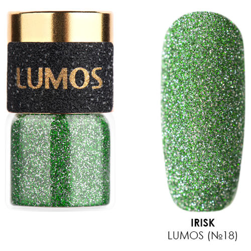 Irisk, глиттер светоотражающий "Lumos" (№18)