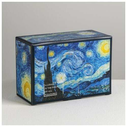 Коробка‒пенал «Ван Гог». 22 × 15 × 10 см 4940698