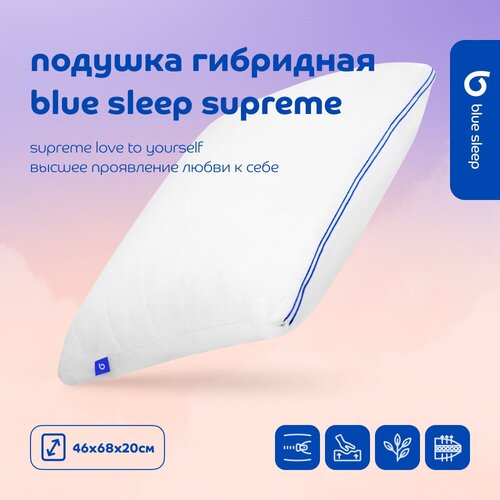 Ортопедическая подушка 50х70 для сна Blue Sleep Supreme