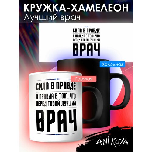 Кружка хамелеон Лучший Врач