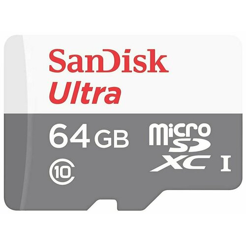 Комплект 3шт. карта памяти SanDisk Ultra microSDXC Cl.10 UHS-I 100MB/s 64 GB, R/W=100/10 (SDSQUNR-064G-GN3MN)