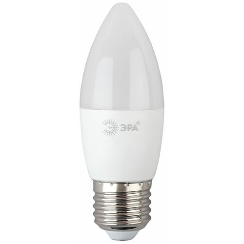 ЭРА LED B35-6W-865-E27 R ЭРА (диод, свеча, 6Вт, хол, E27) (10/100/3500)