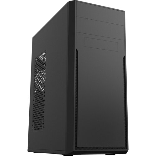 Foxline Корпус c блоком питания 500 Ватт/ Case Foxline FL-302-FZ500R ATX case, black, w/PSU 500W 12cm, w/2xUSB2.0, w/pwr cord, w/o FAN