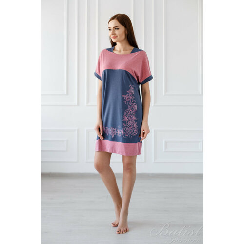 Платье  Текстильный Край, размер 52, розовый, красный