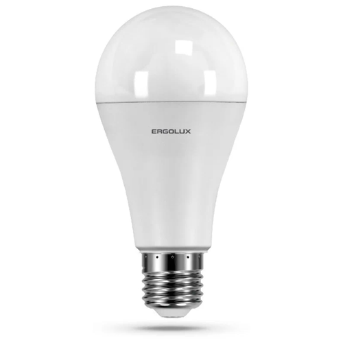 Лампа светодиодная Ergolux 13184, E27, A65, 20 Вт, 6500 К