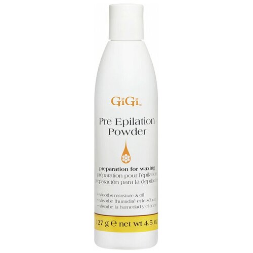 GiGi, пудра для подготовки кожи перед эпиляцией Pre-Epilation Powder, 127 г