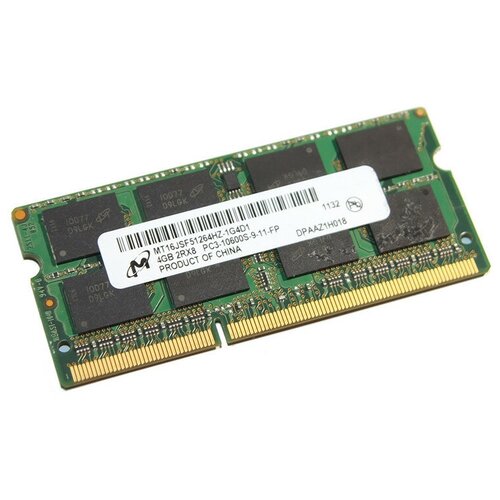 Оперативная память DDR3 4Gb 1333 Mhz Micron MT16KTF51264HZ-1G4M1 So-Dimm PC3-10600