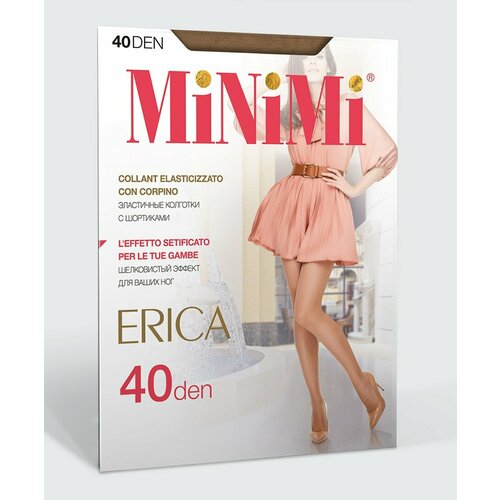 Колготки MiNiMi Erica, 40 den, размер 4, бежевый