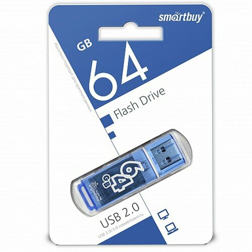 Флешка 64 Гб Smartbuy Glossy