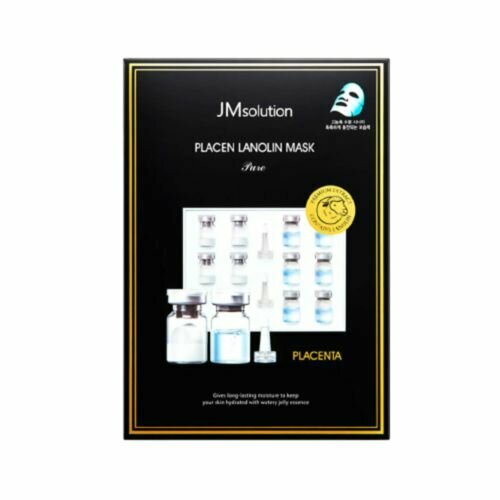 JMsolution Маска тканевая плацентарная с коллагеном - Placen collagen mask pure, 30мл