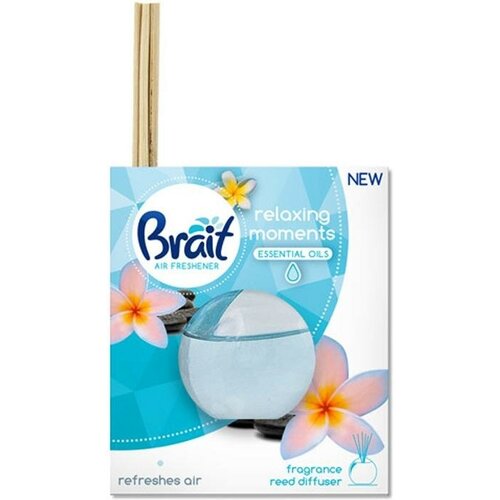 Brait Essential Oils Relaxing Moments Освежитель воздуха с ротанговыми палочками Успокаивающий 40 мл