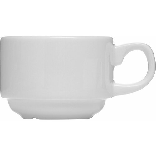 Чашка Steelite Монако кофейная 85мл, 85х60х45мм, фарфор, белый