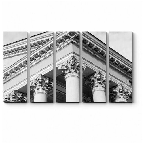 Модульная картина Изысканные колонны здания суда90x54