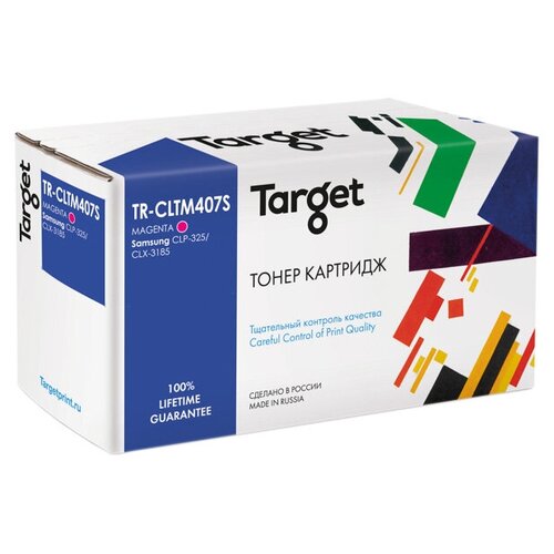 Картридж Target TR-CLTM407S, 1000 стр, пурпурный